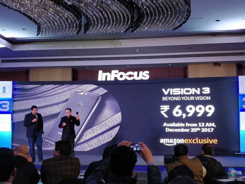 InFocus unveils Vision 3 with 18:9 Full Screen Display, priced at Rs ...