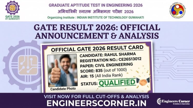 GATE 2026 Result on March 19: How to Check, Scorecard, Cutoff & PSU ...
