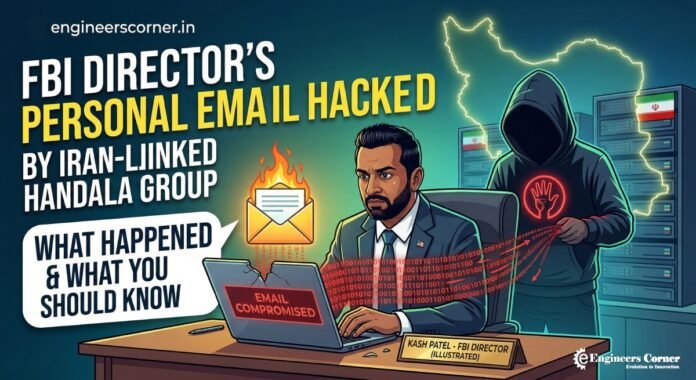 FBI Director Kash Patel Email Hacked by Iran-Linked Handala Group (2026)