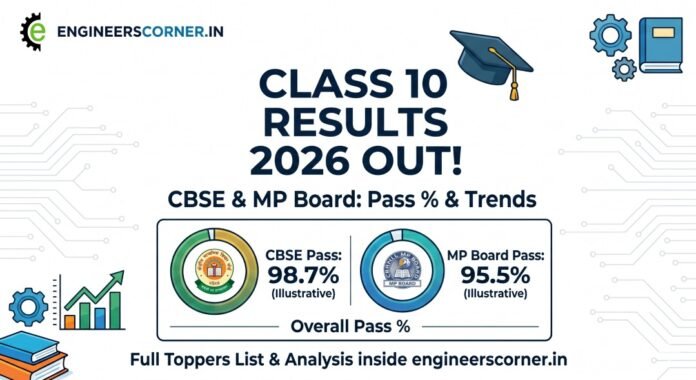 CBSE & MP Board Class 10 Toppers 2026 - Full List, Pass %, Stats ...
